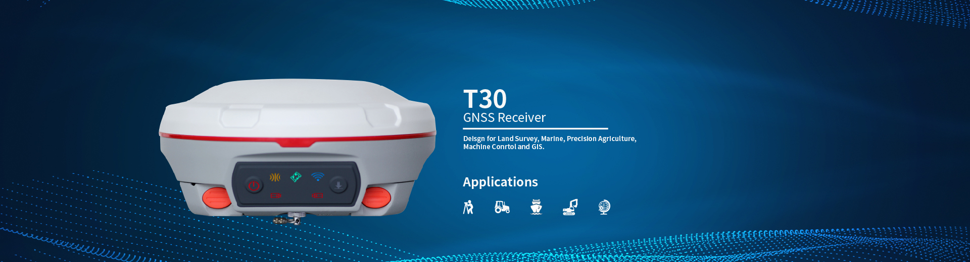 Γεωδαιτικά GPS : T30 GNSS RECEIVER